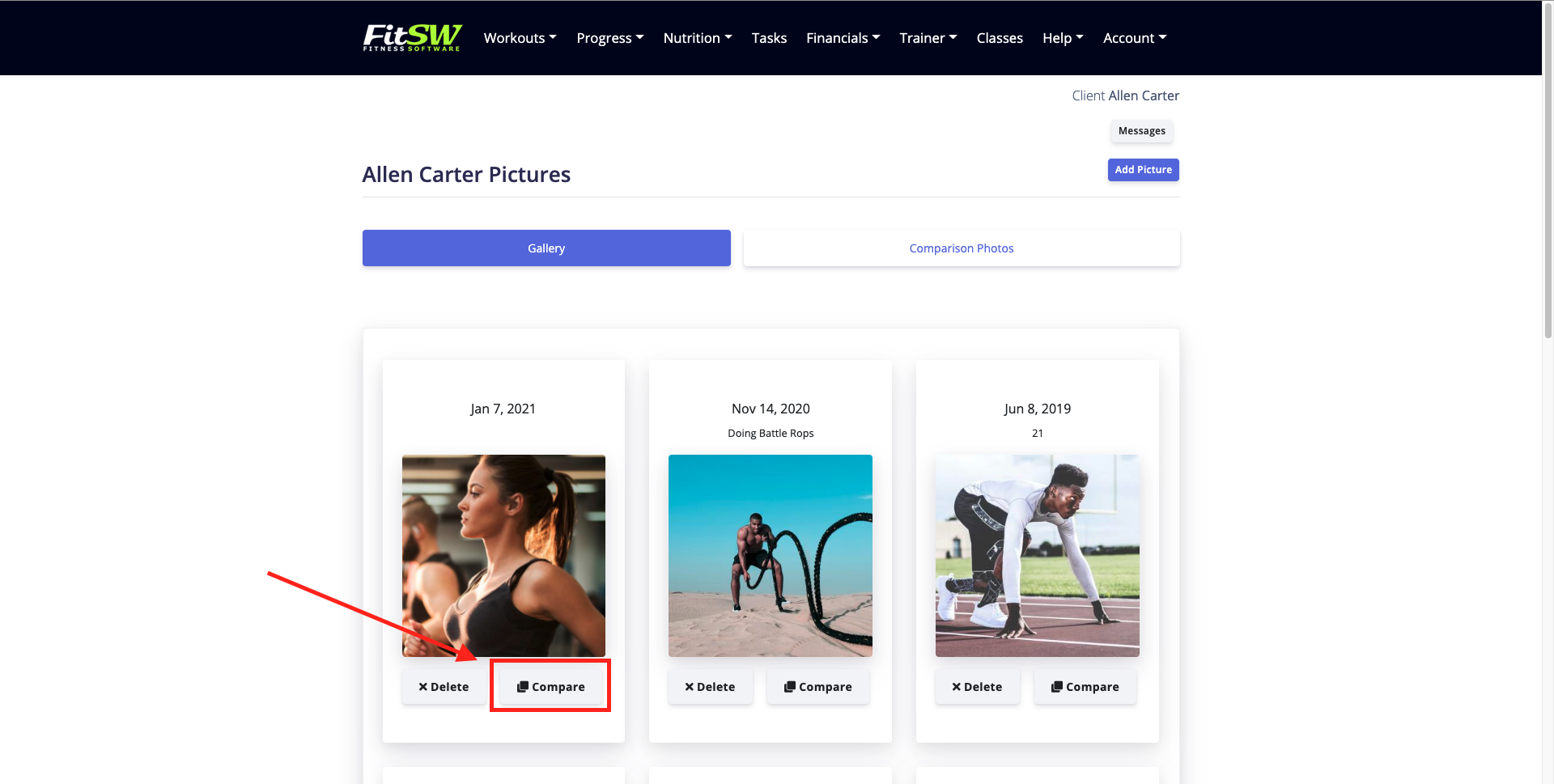How To Create Comparison Photos Of Progress Pictures (Web)