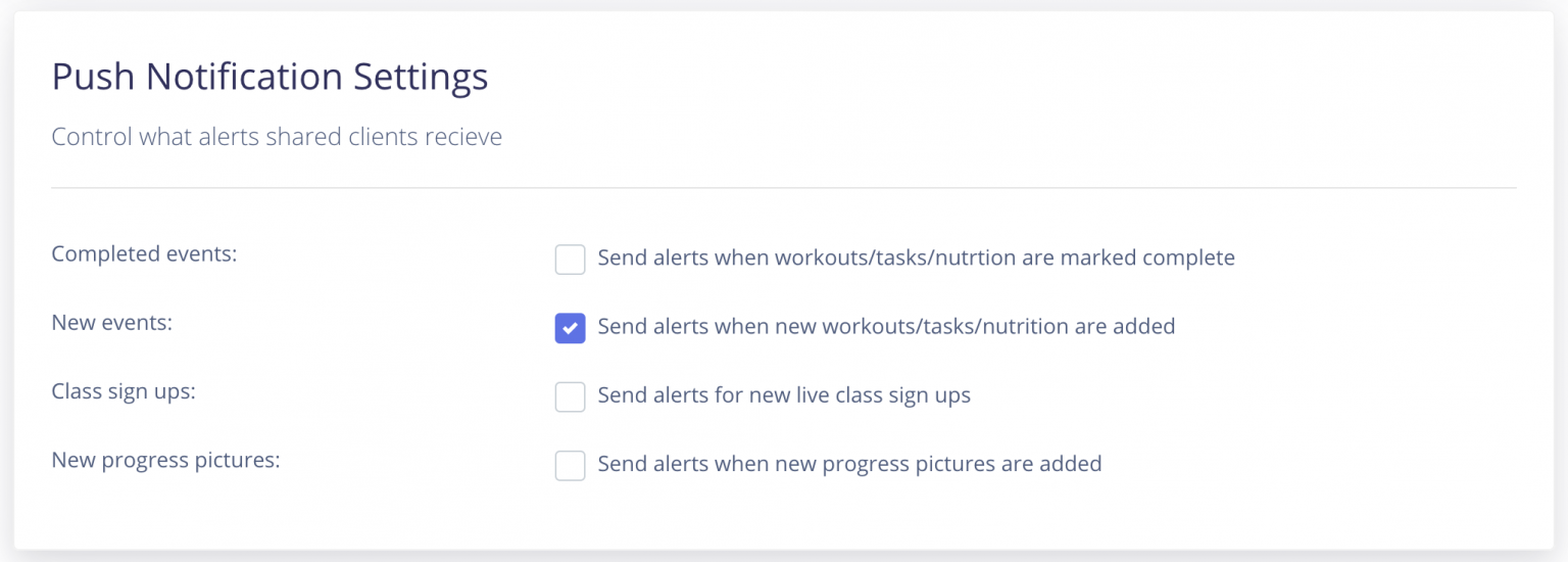 How to Set Up Push Notifications For Shared Clients (Web)