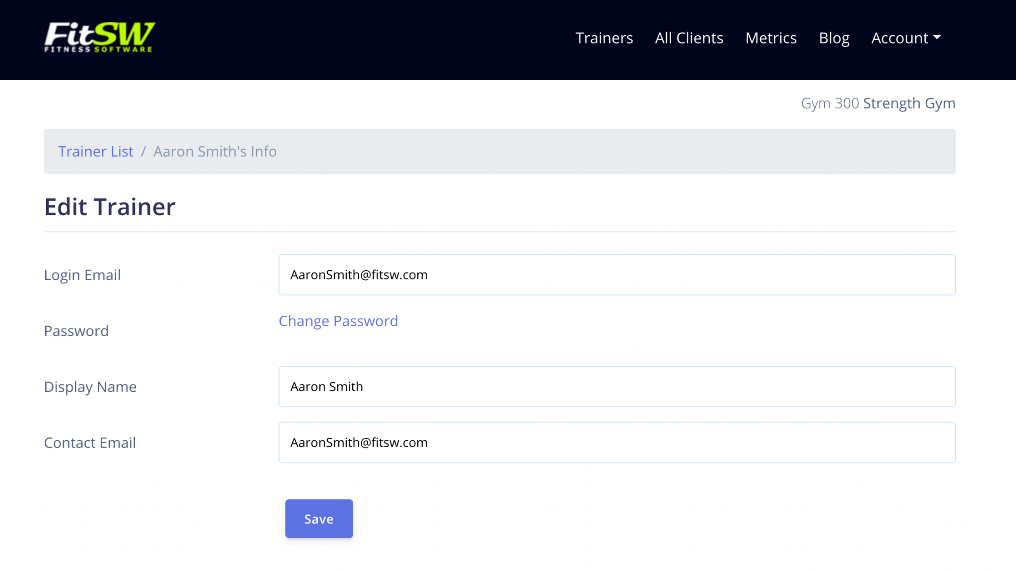 How to Add and Edit Trainers (Web)