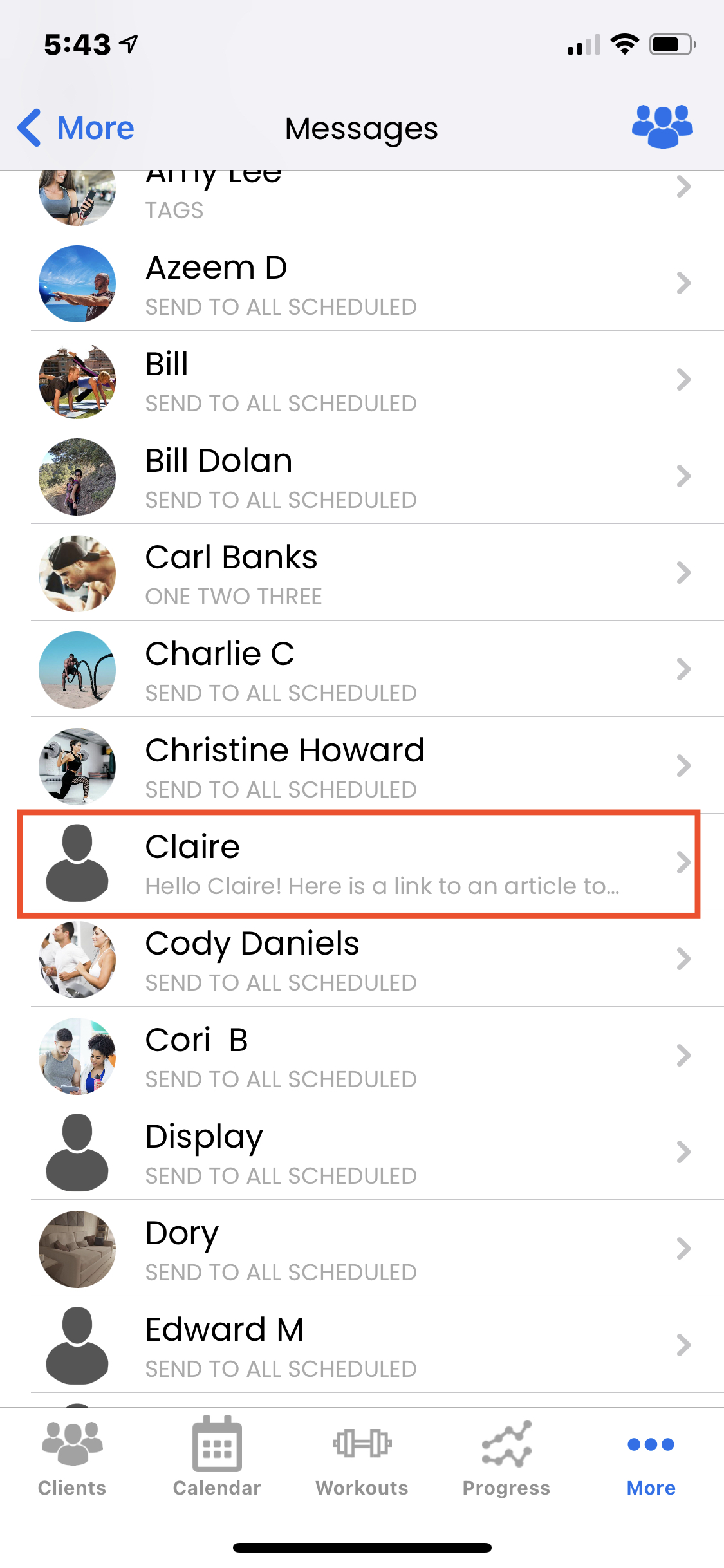 How to Send a Link in Chat (iOS)